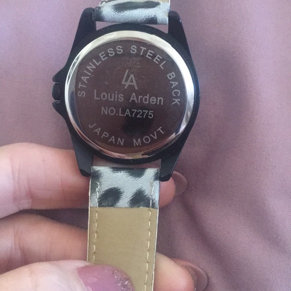 Accessories | Louis Arden Leopard Print Costume Watch | Poshmark